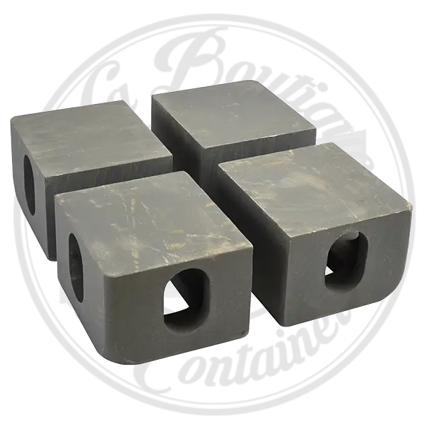 Coins ISO container x 4 - La Boutique du container